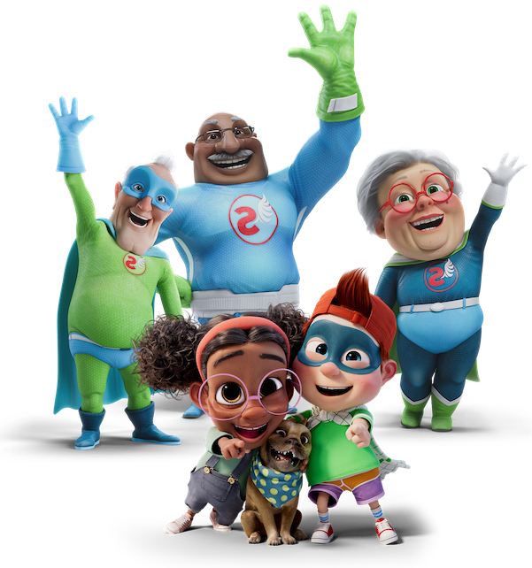 Fast Heroes - Discover how to Fight Stroke with the Whole Family